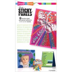 Stampendous Sticky Panels 4.25"X5.5" 4/Pkg — Jets Craft Shop